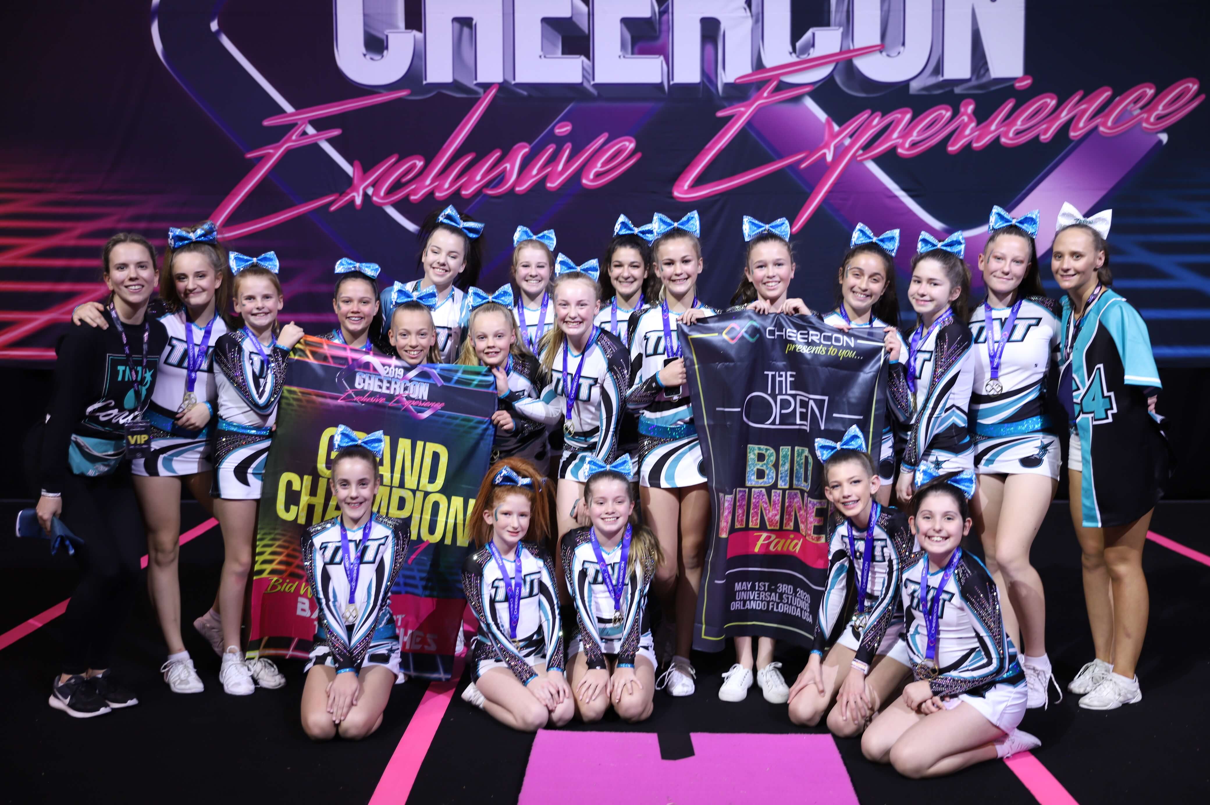 Flares Level 1 champs | TNT All Stars Cheerleading, Perth